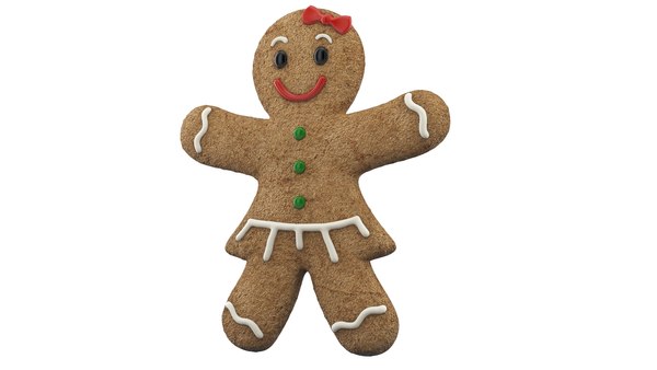 Cookie Woman 3D model - TurboSquid 1791167