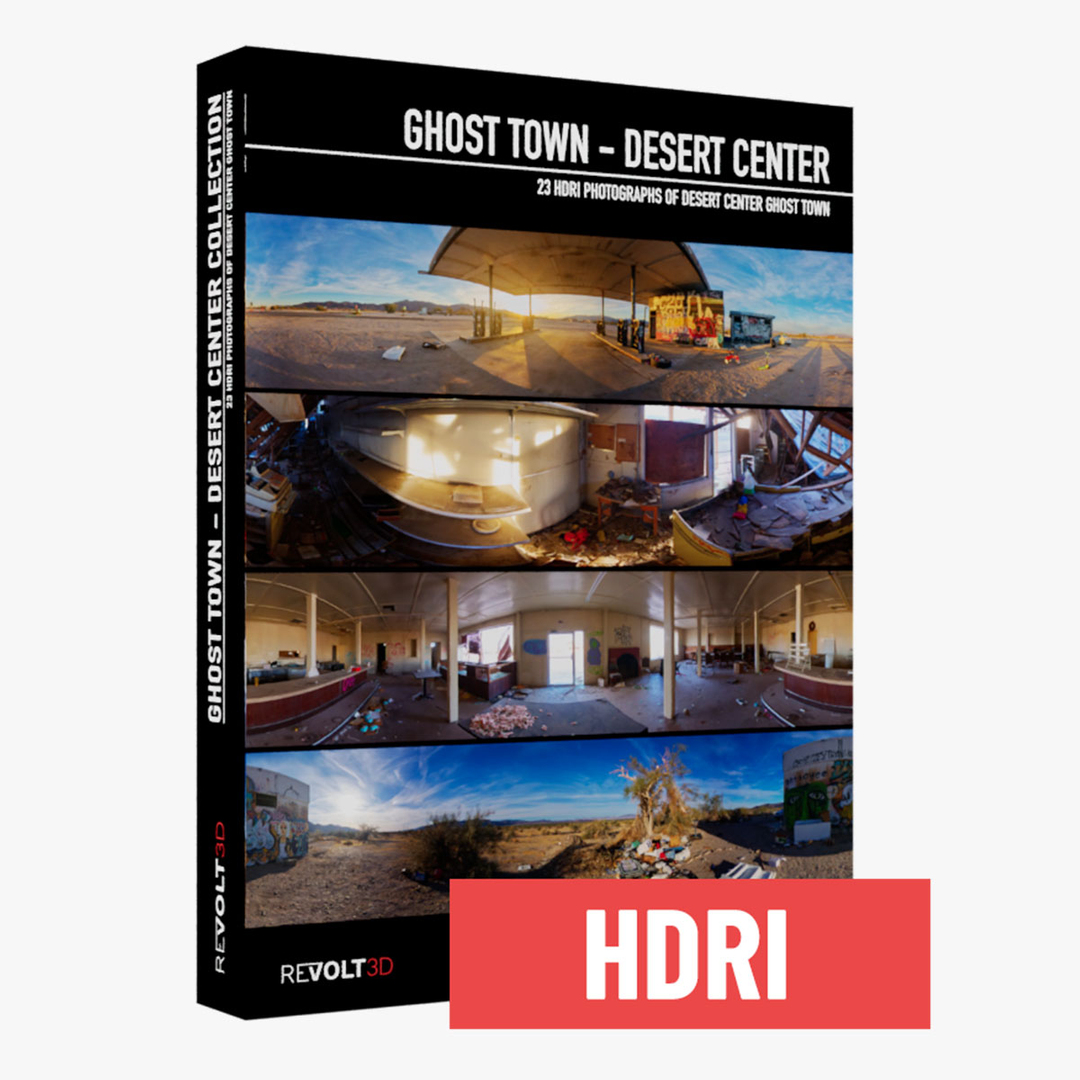 modelo 3d Colección HDRI del Ghost Town Desert Center - TurboSquid 2273860