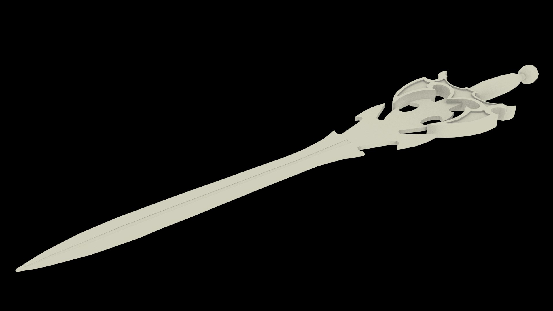 3ds Max Fantasy Sword