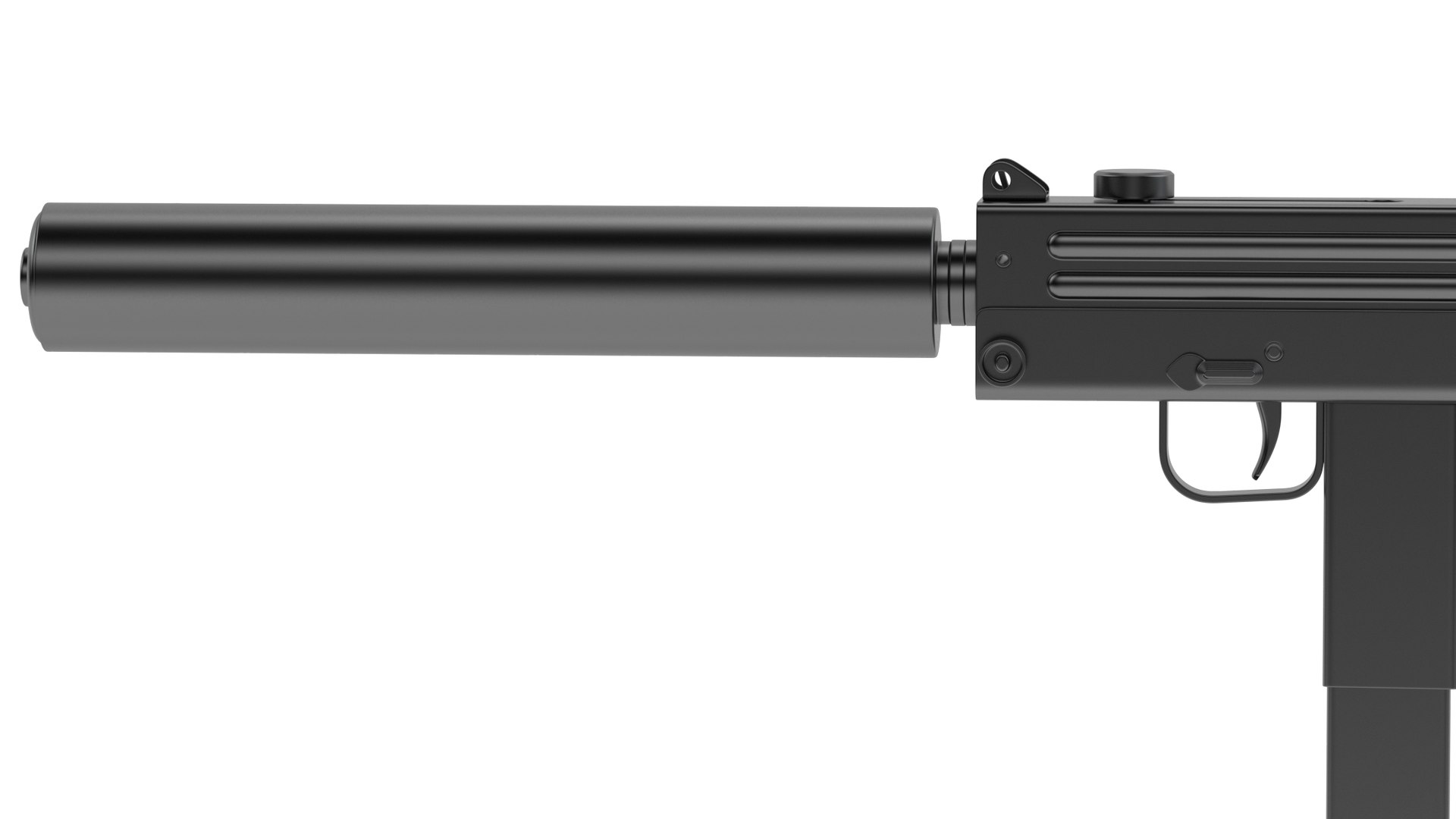 3D MAC-11 Machine Pistol - TurboSquid 2032925