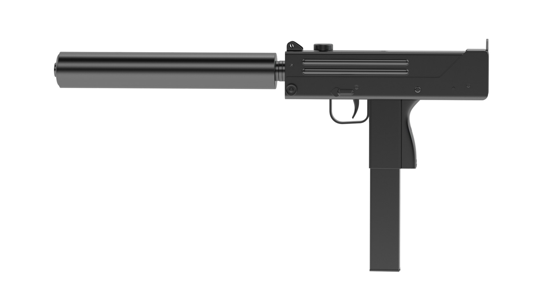 3D MAC-11 Machine Pistol - TurboSquid 2032925