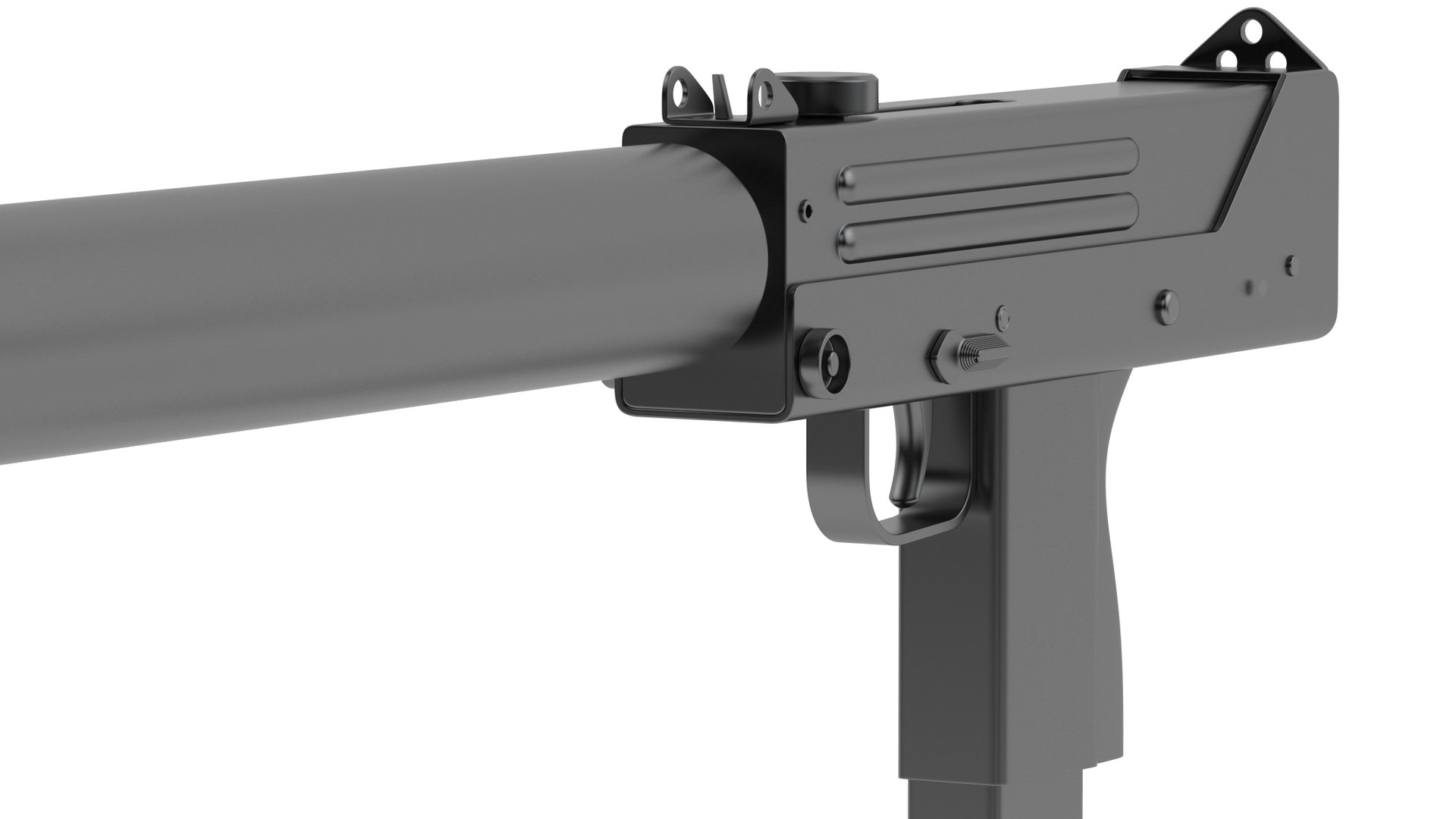 3D MAC-11 Machine Pistol - TurboSquid 2032925