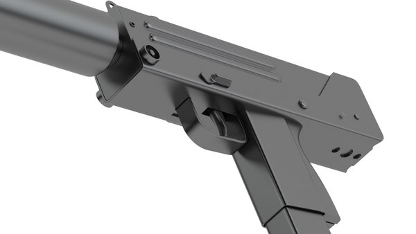 modelo 3d MAC-11 Machine Pistol - TurboSquid 2032925