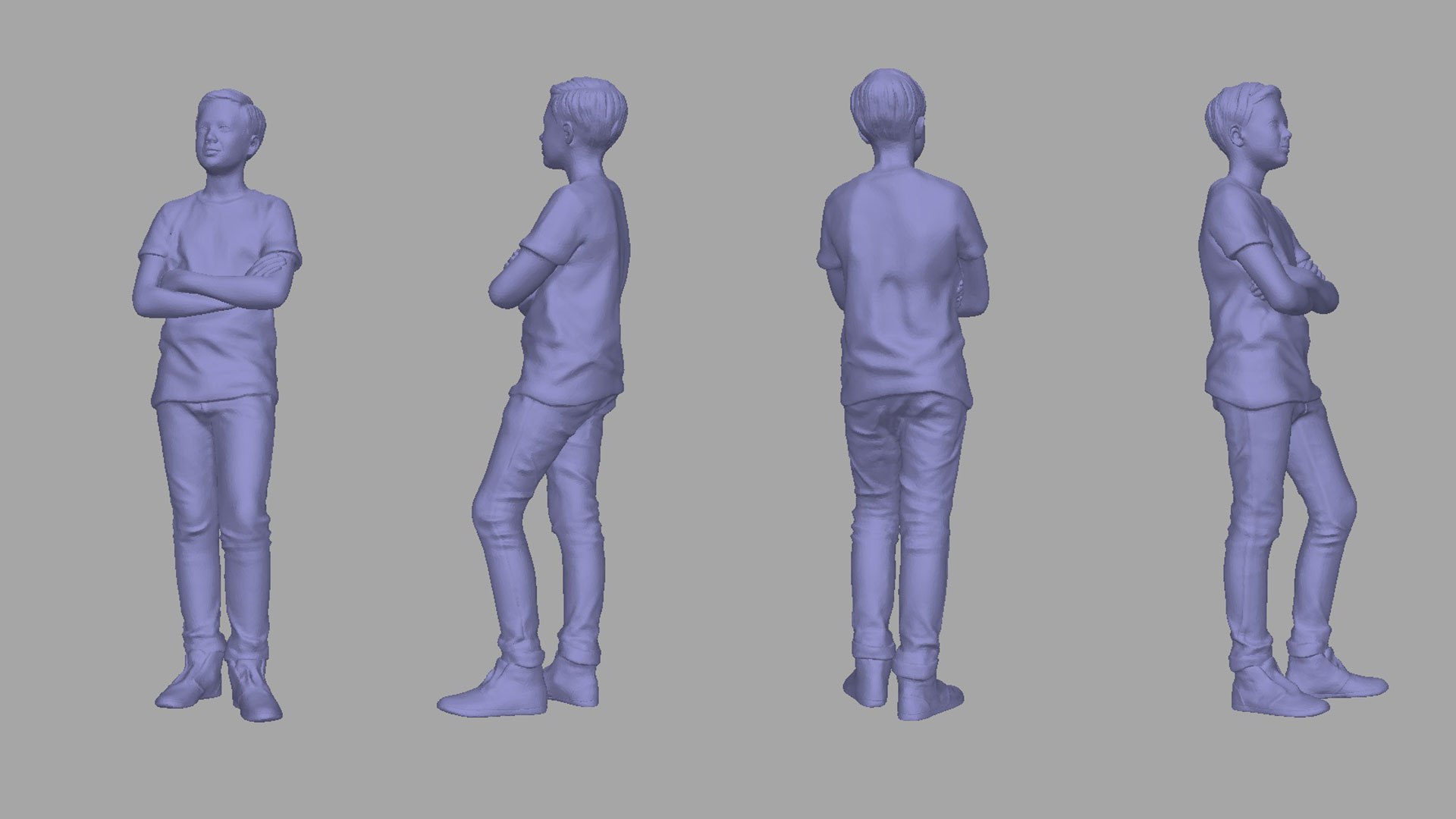 3D Scanned Child - TurboSquid 1502622