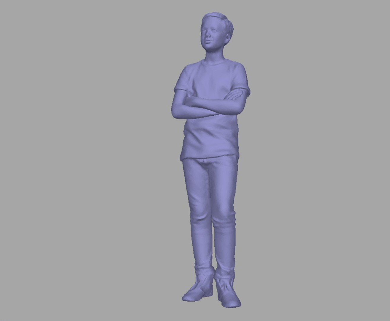 3D Scanned Child - TurboSquid 1502622