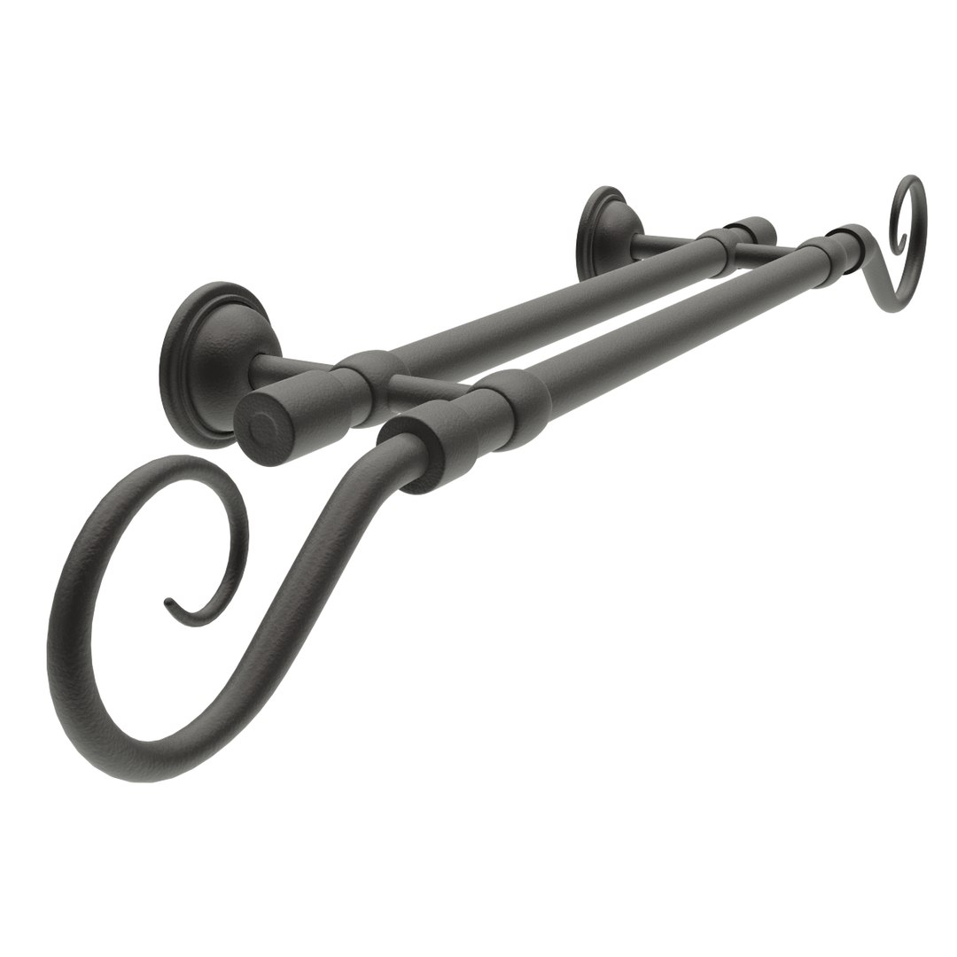 Blender 2 Curtain Rods