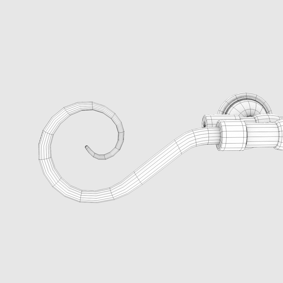 Blender 2 Curtain Rods