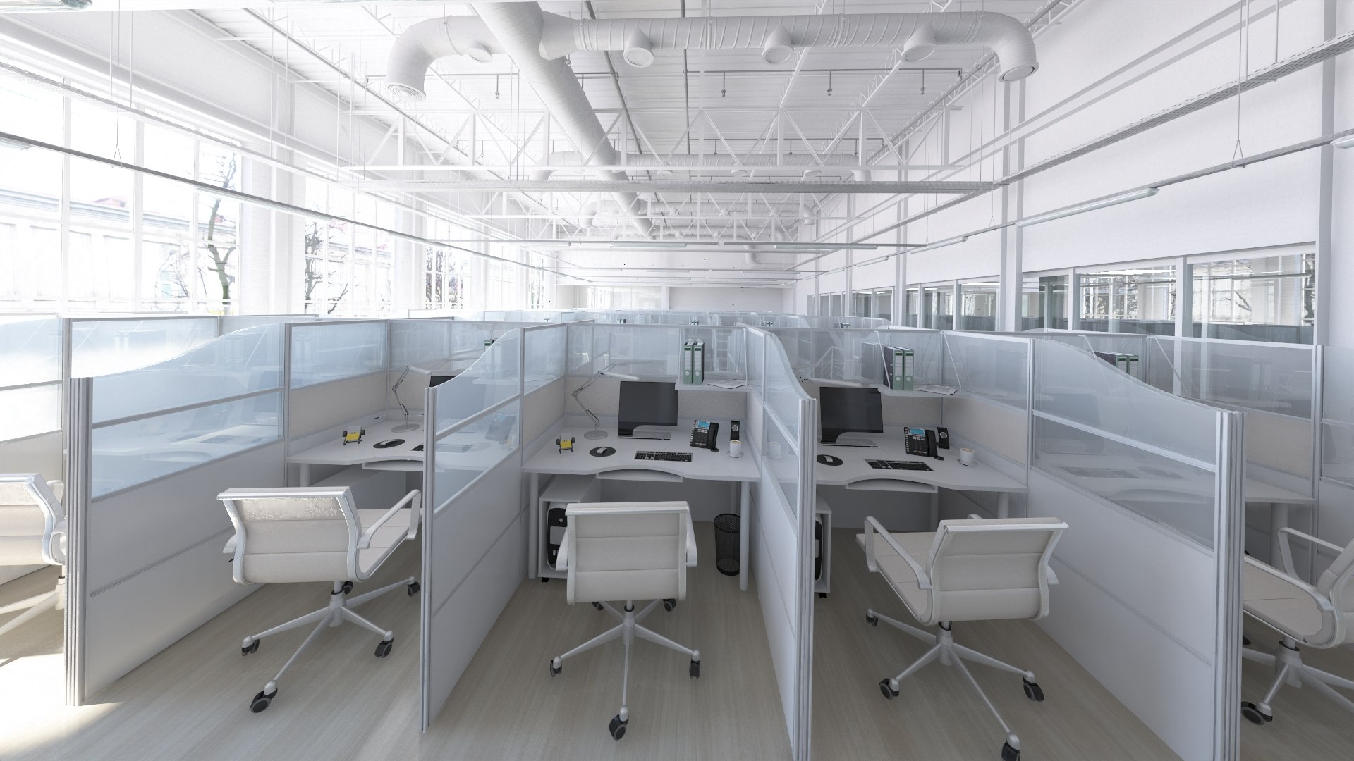 3D Call Center 1 - TurboSquid 2010203