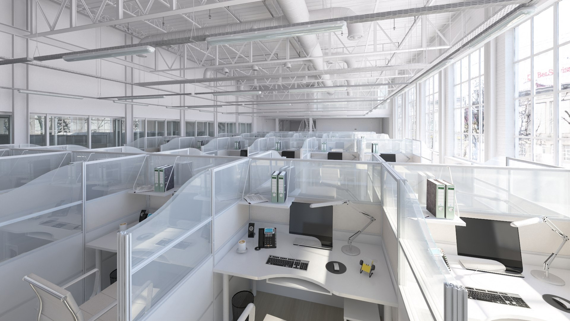 3D Call Center 1 - TurboSquid 2010203