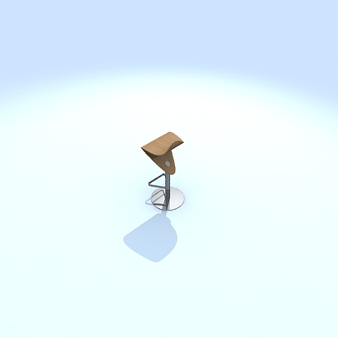 Free Bar Stool 3d Model