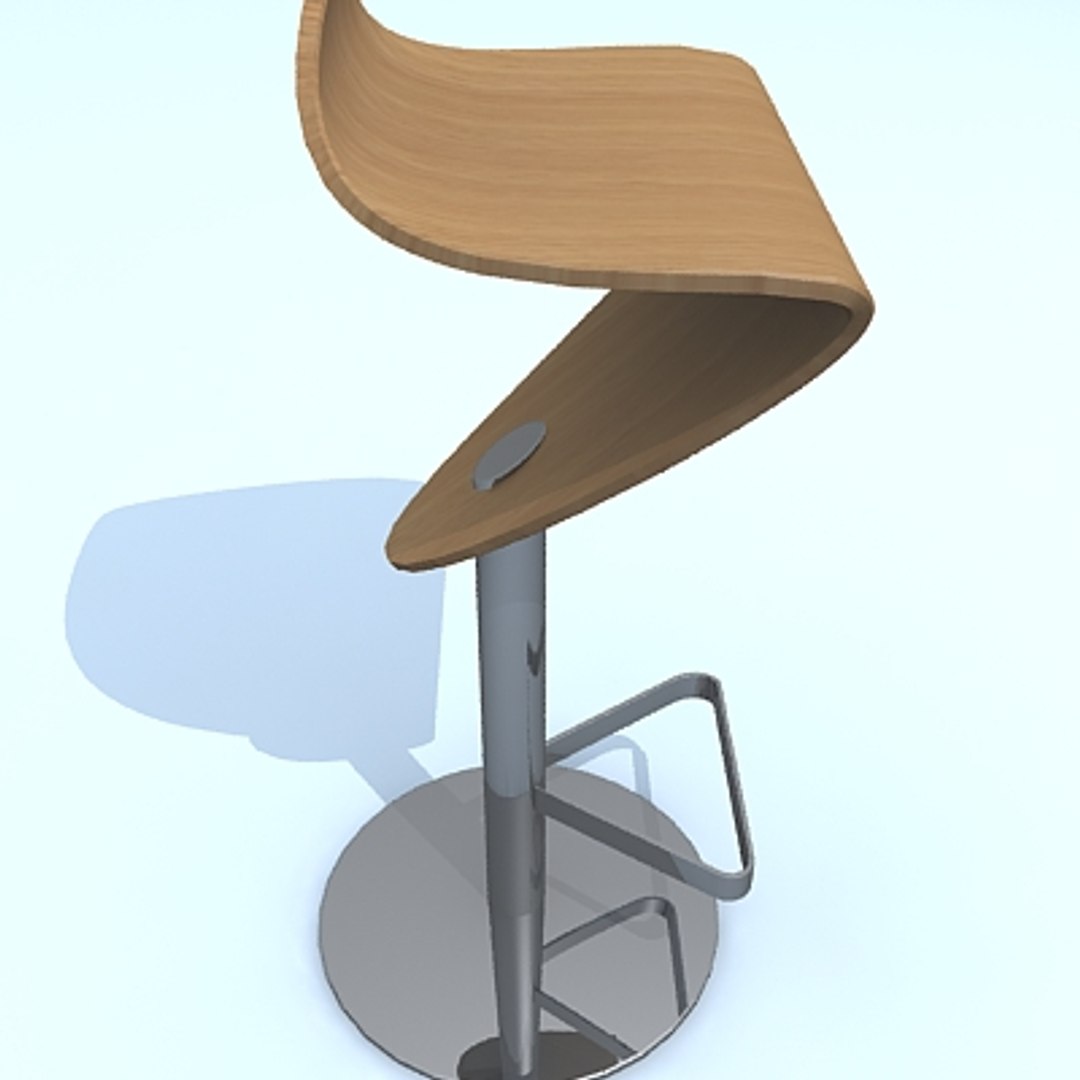 Free Bar Stool 3d Model