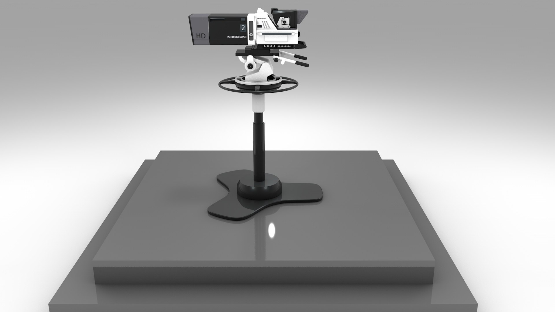 3D Model Tv Studio Camera - TurboSquid 1591711