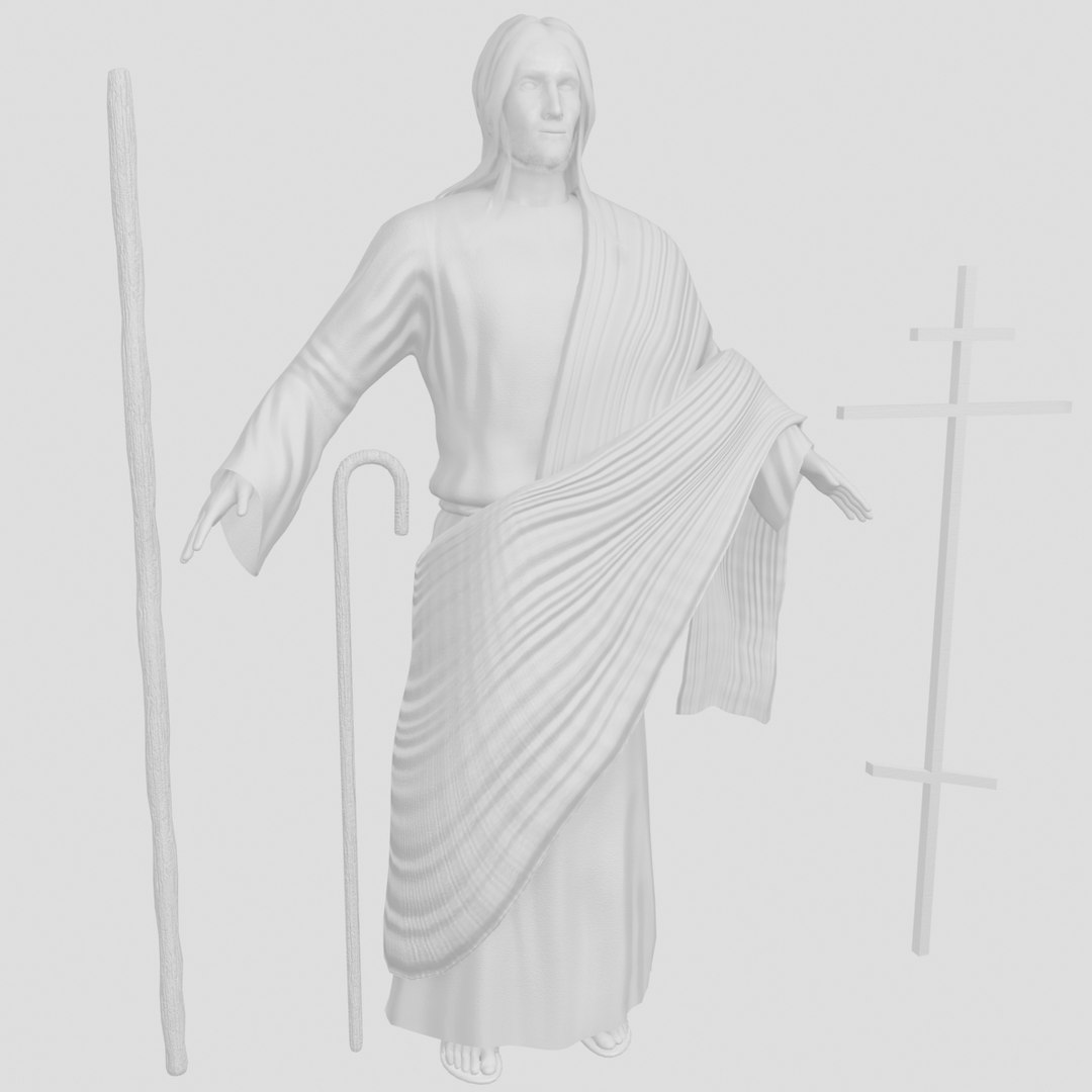 Jesus christ model - TurboSquid 1374381