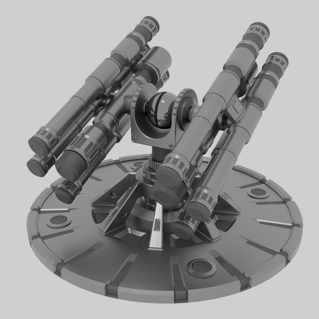 3D model rocket launcher - TurboSquid 1568526