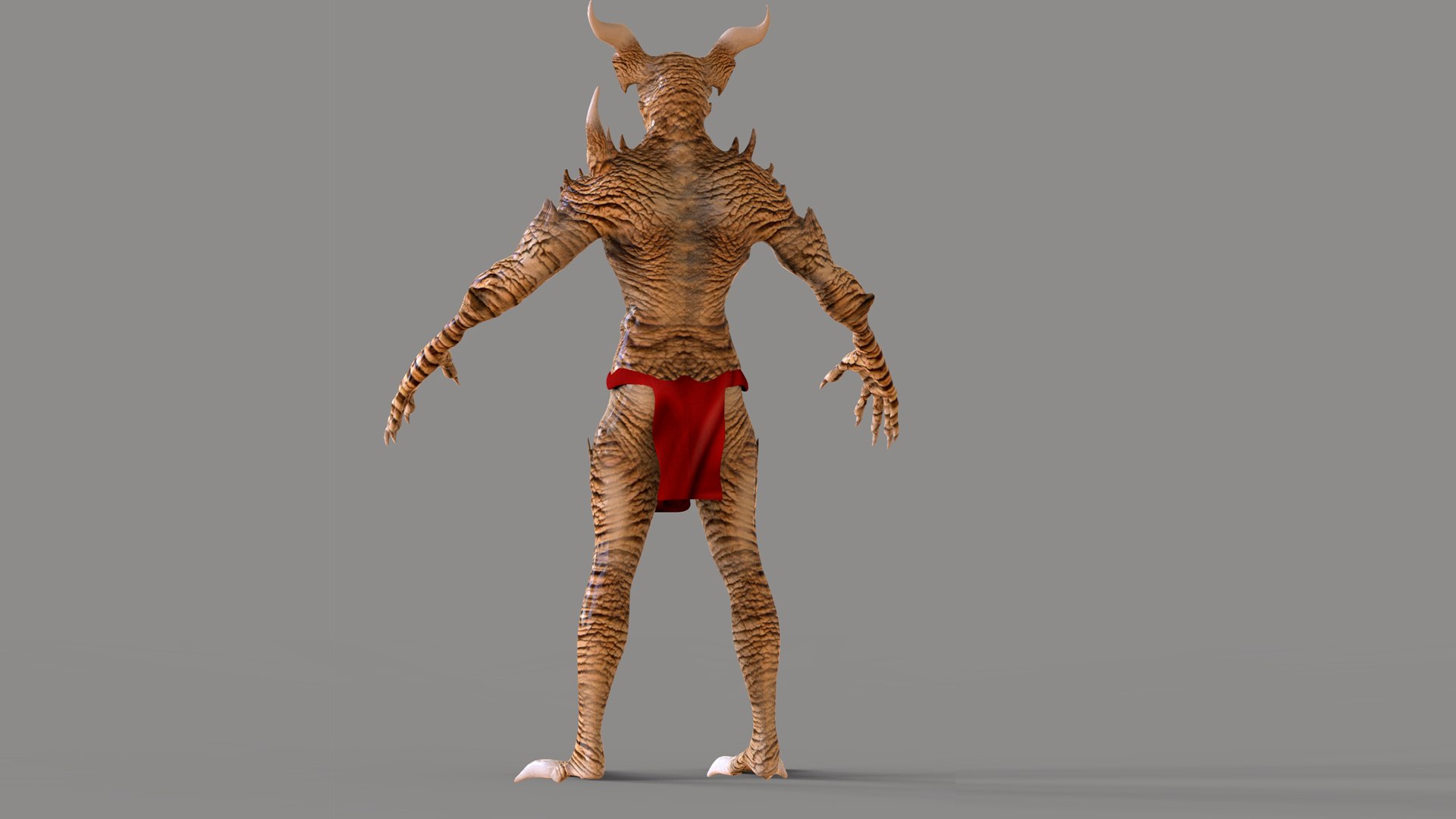 Demon Model - TurboSquid 1800711
