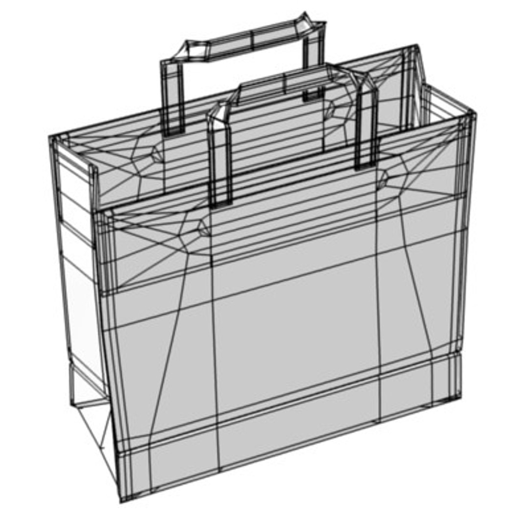 shopping bag 3d model