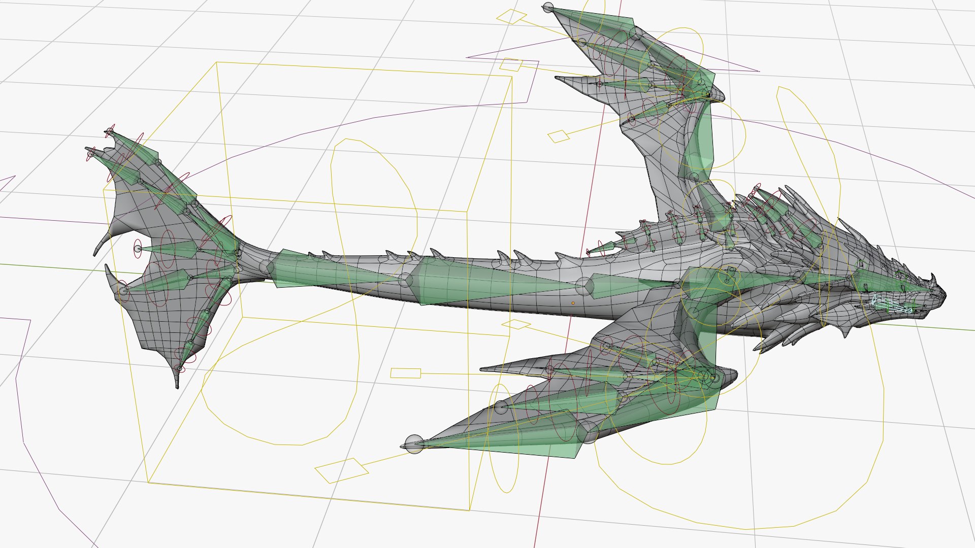 3D Marine Dragon - TurboSquid 2164495