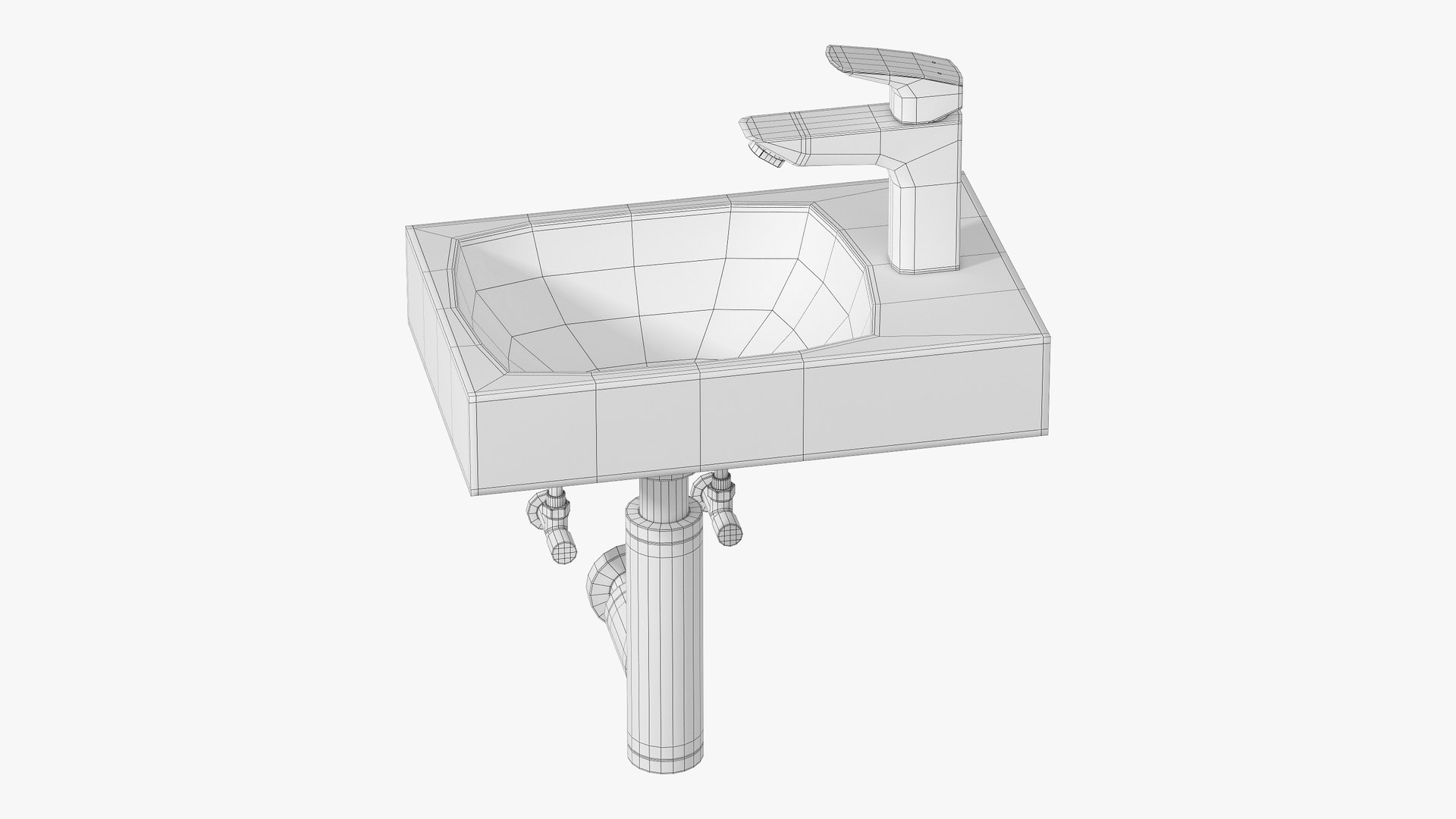 3D Geberit Acanto - TurboSquid 2010623