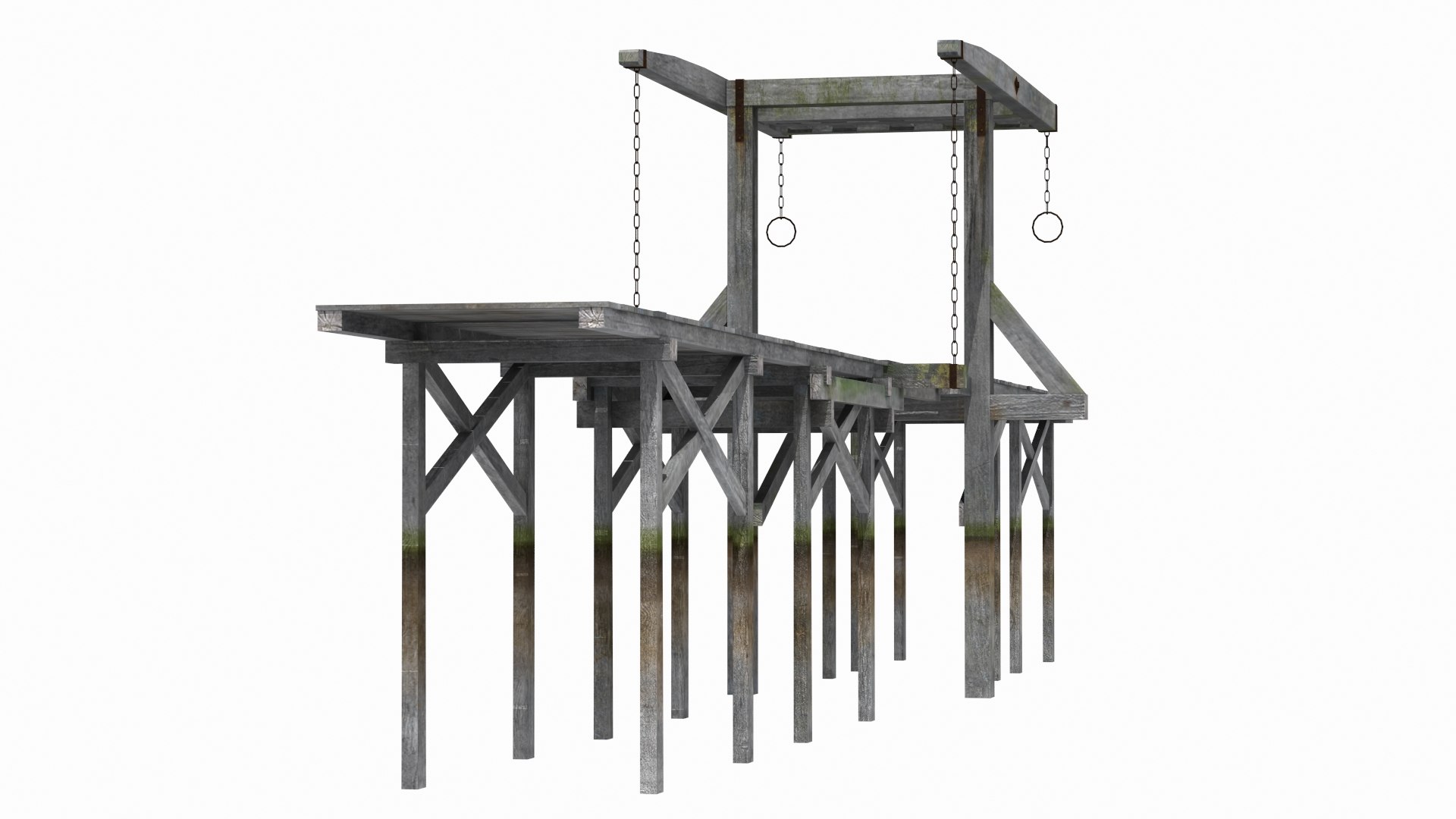 3D Model Medieval Drawbridge - TurboSquid 1494217