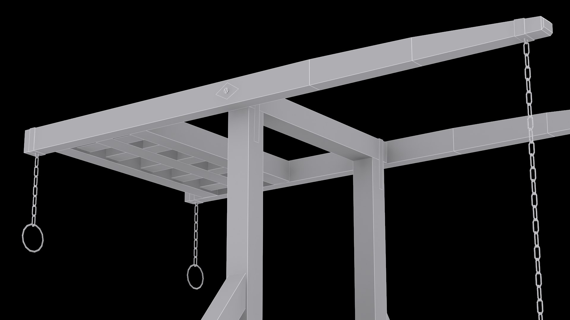 3D Model Medieval Drawbridge - TurboSquid 1494217