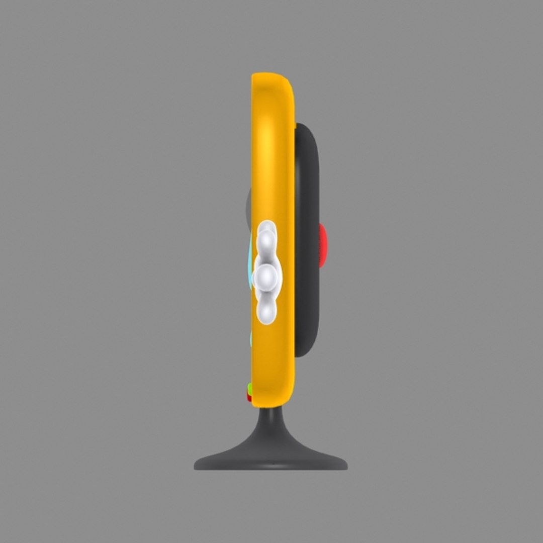 Cartoon Monitor 3d Model