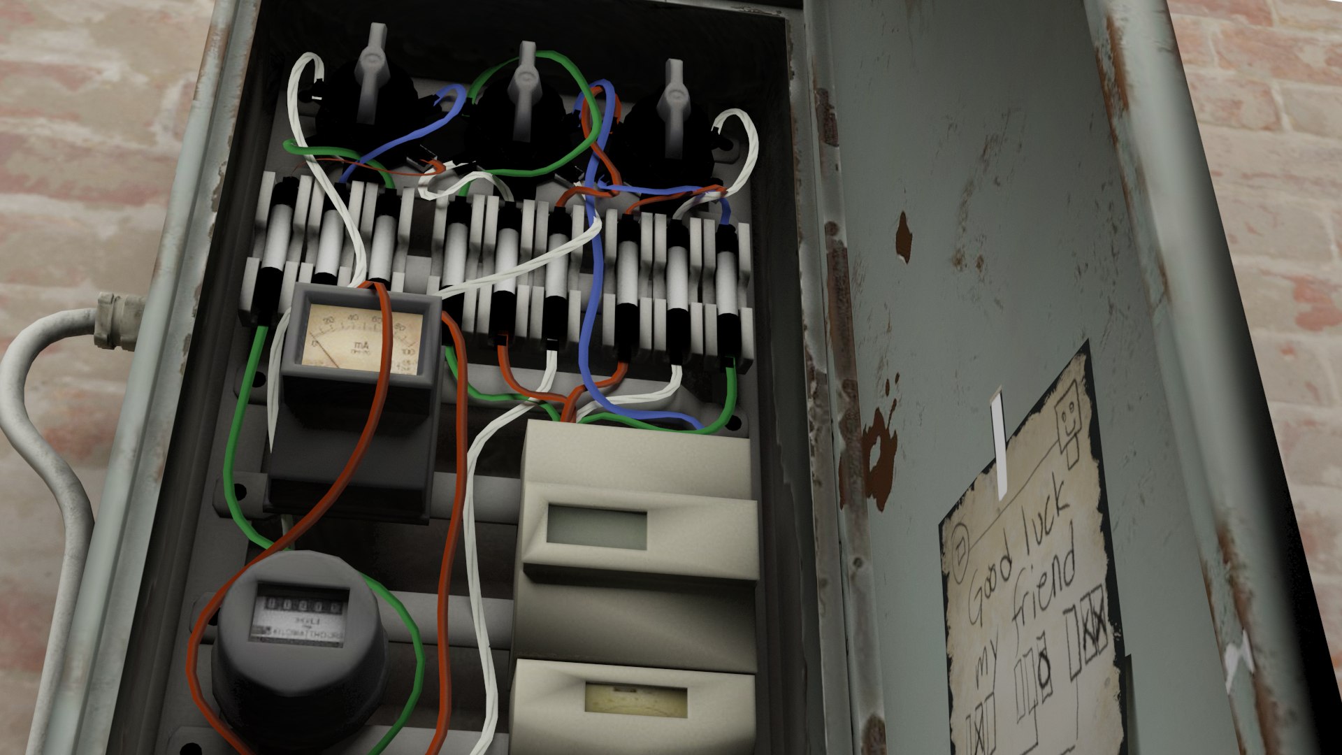 Free 3D Fuse Box Model - TurboSquid 2198384