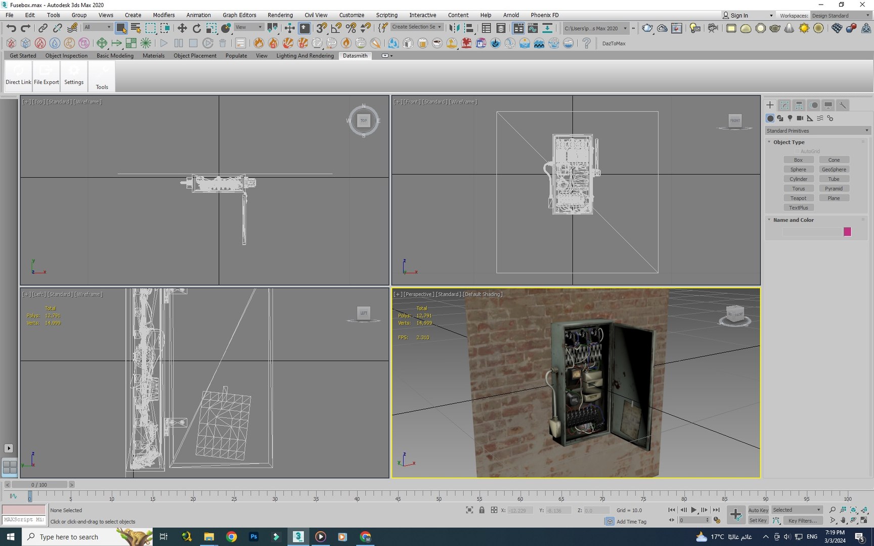 Free 3D Fuse Box Model - TurboSquid 2198384