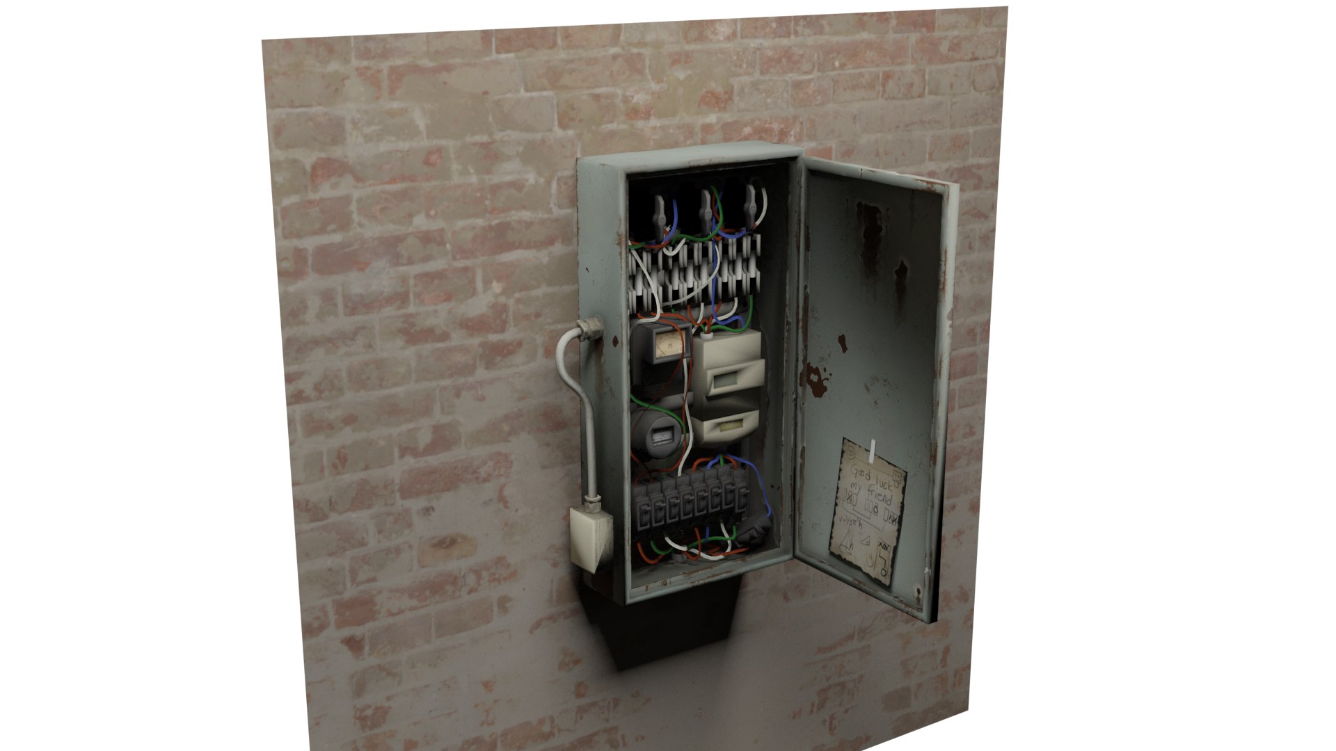 Free 3D Fuse Box Model - TurboSquid 2198384