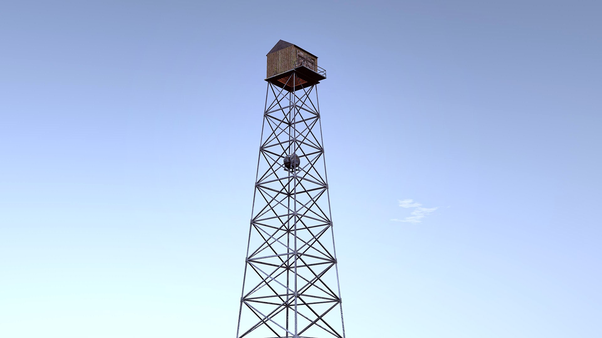 Trinity Nuclear Test 1945 Low Poly 3D Model - TurboSquid 2293376