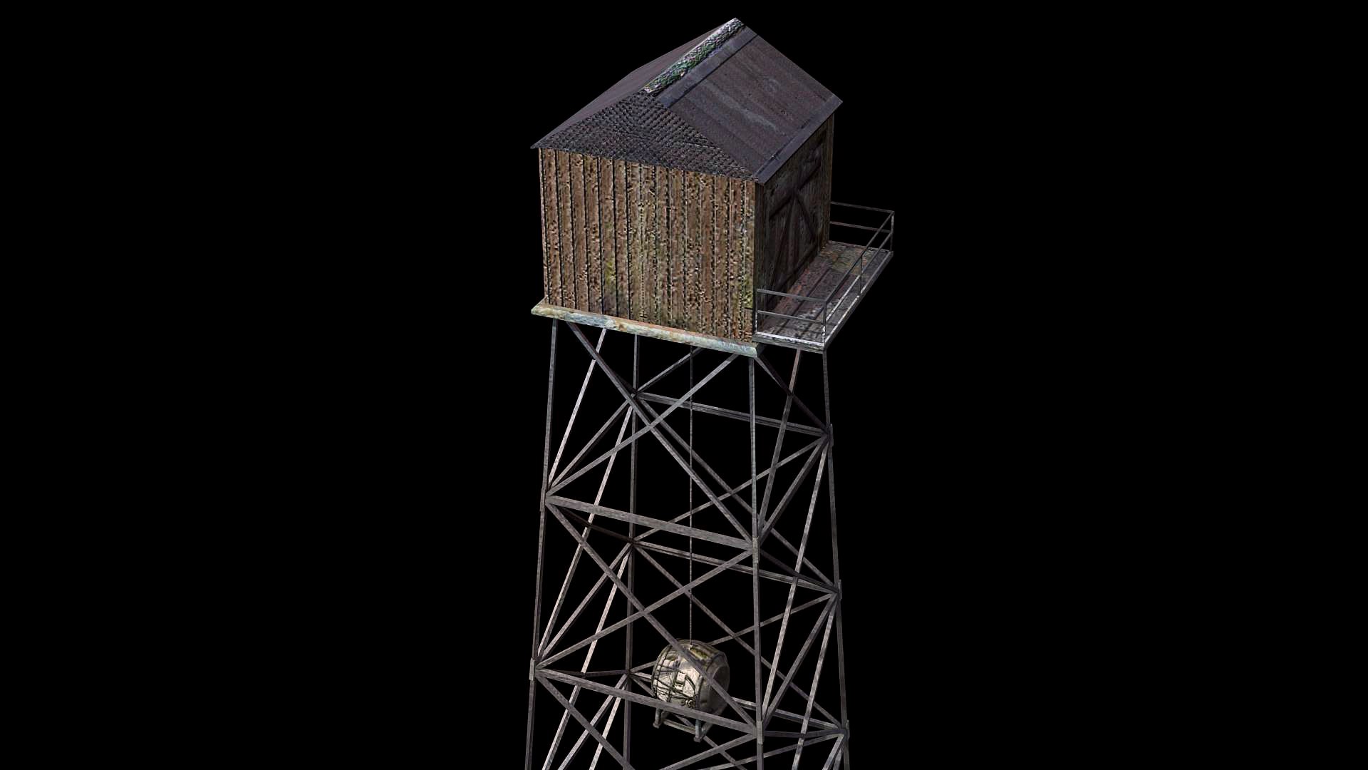 Trinity Nuclear Test 1945 Low Poly 3D Model - TurboSquid 2293376