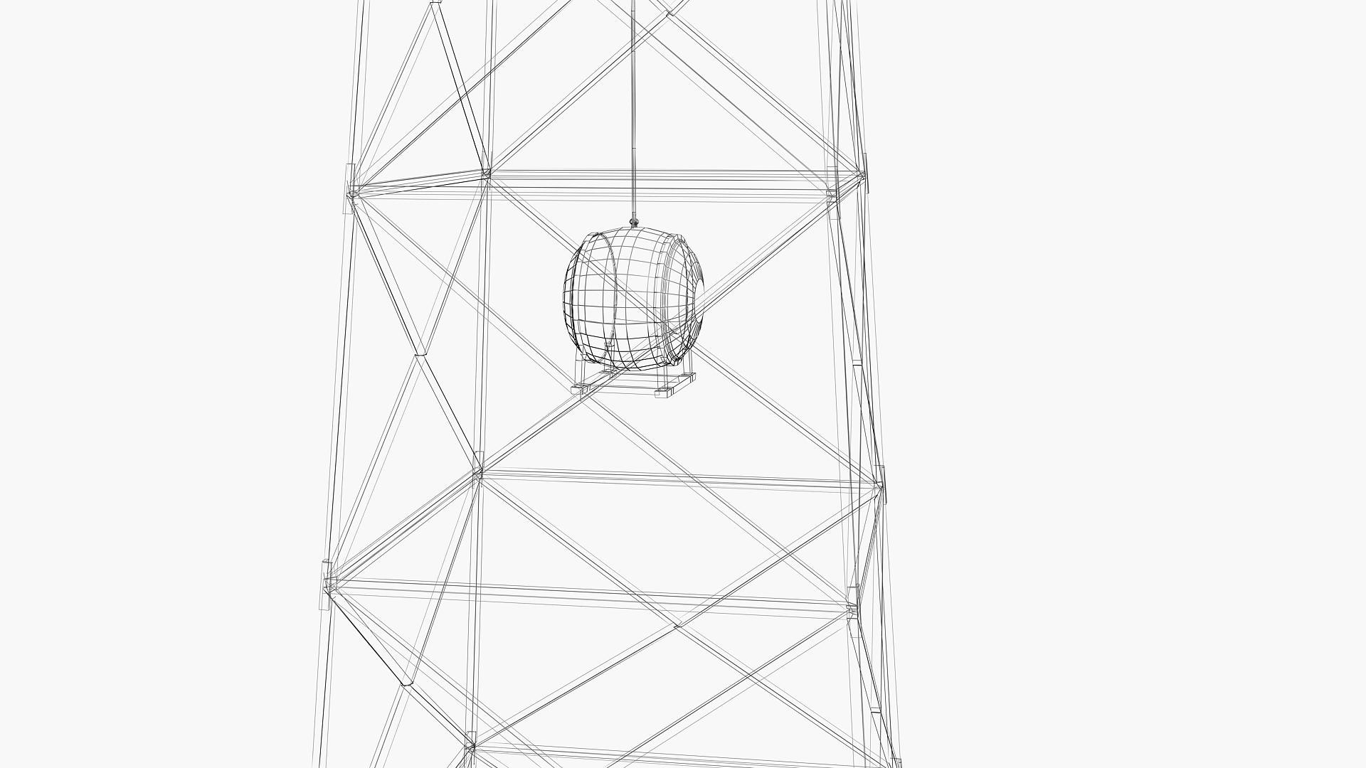 Trinity Nuclear Test 1945 Low Poly 3D Model - TurboSquid 2293376