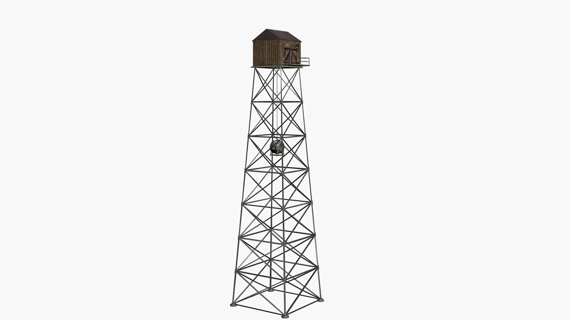 Trinity Nuclear Test 1945 Low Poly 3D Model - TurboSquid 2293376