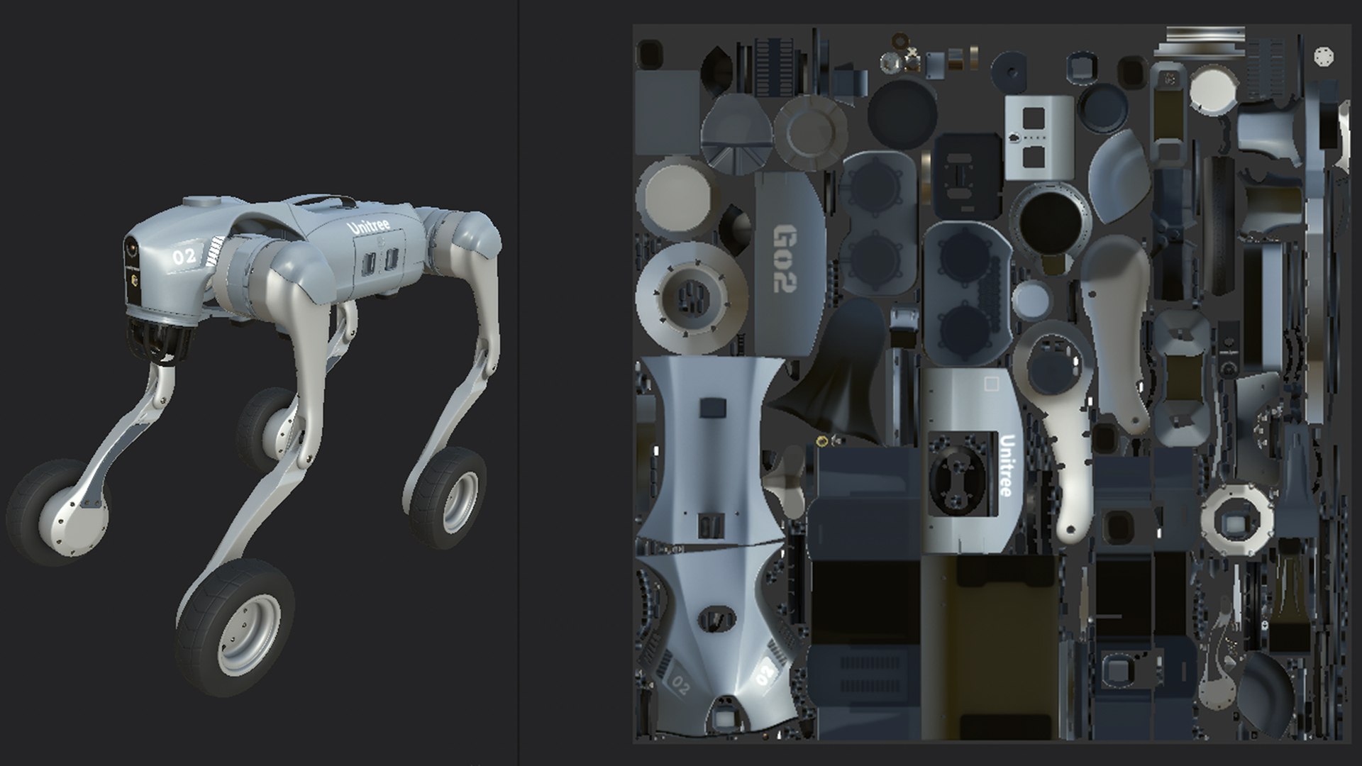 Unitree Go2 Model - TurboSquid 2475102