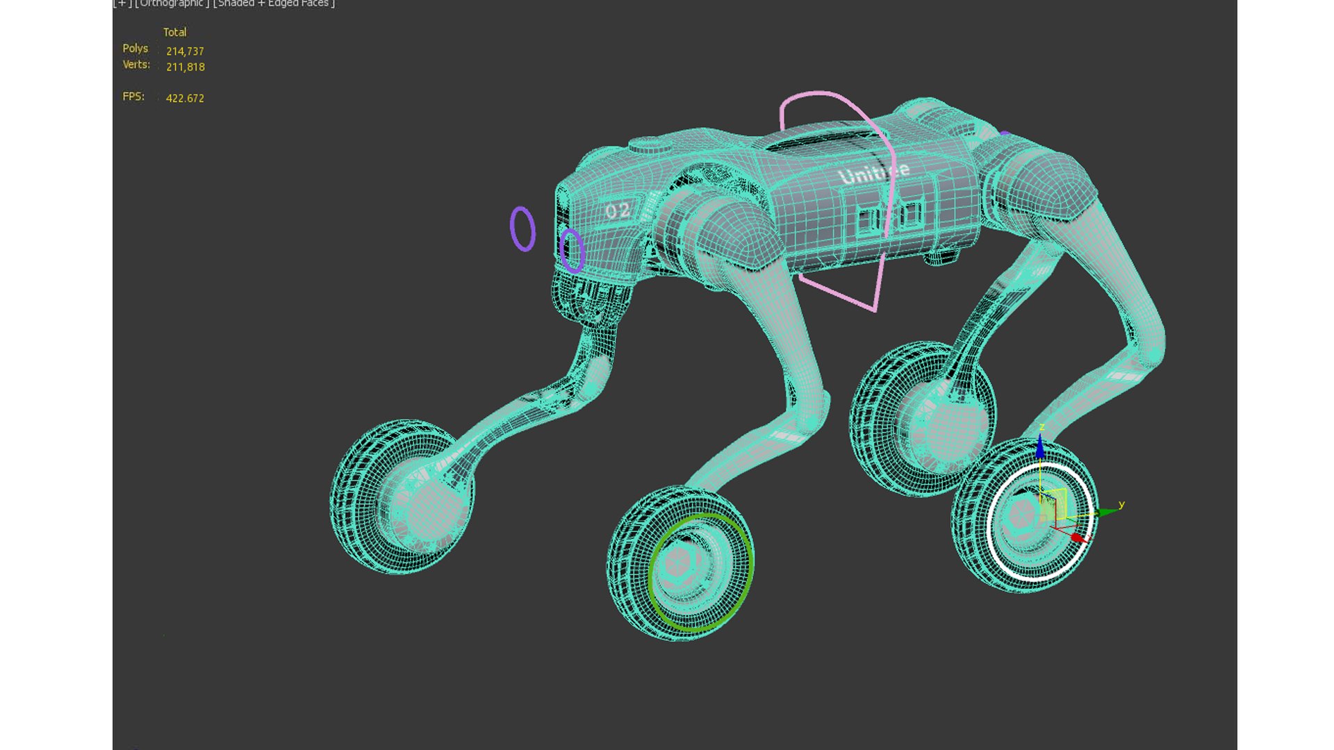 Unitree Go2 Model - TurboSquid 2475102