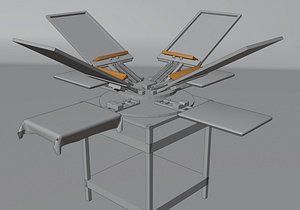 Printing Press 3D Models for Download | TurboSquid