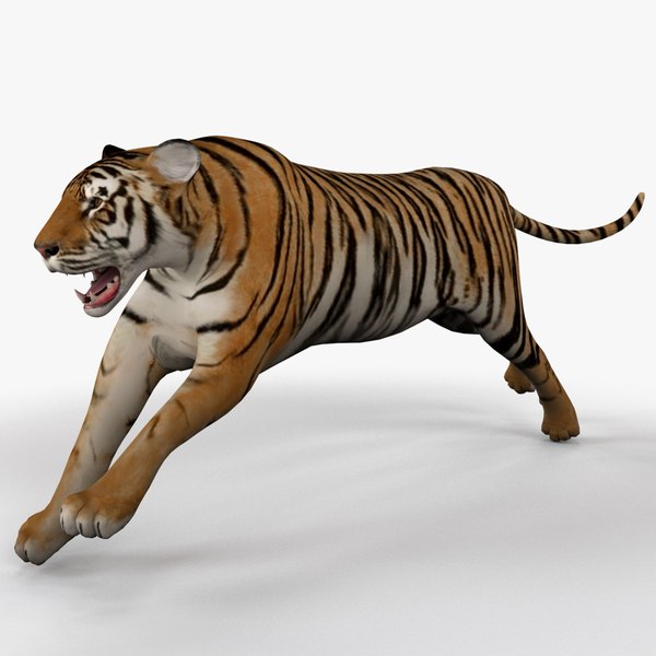 3ds max tiger 2 pose