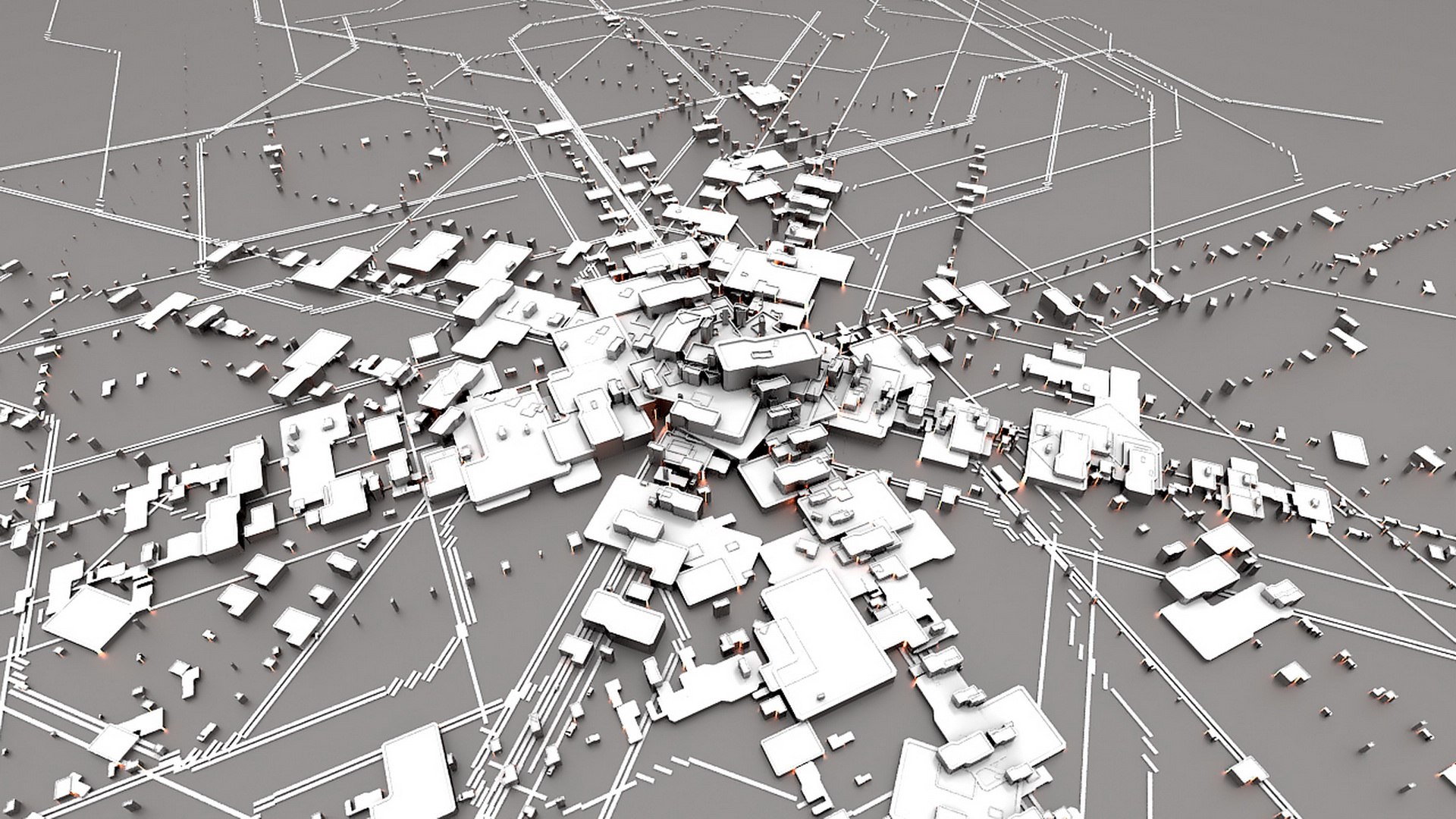 Greeble City 02 Alembic Sequence 3D Model - TurboSquid 2070066