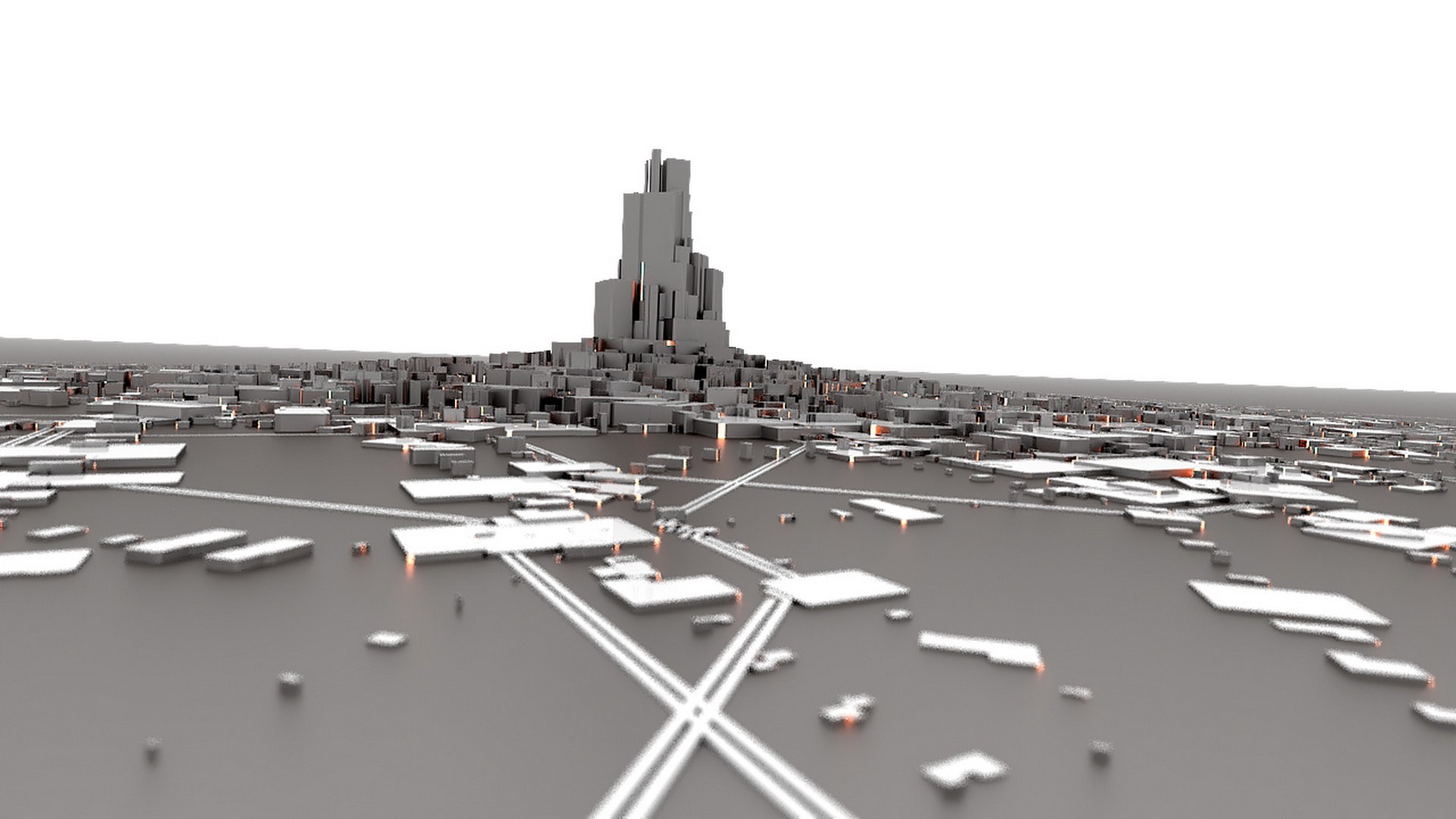 Greeble City 02 Alembic Sequence 3D Model - TurboSquid 2070066