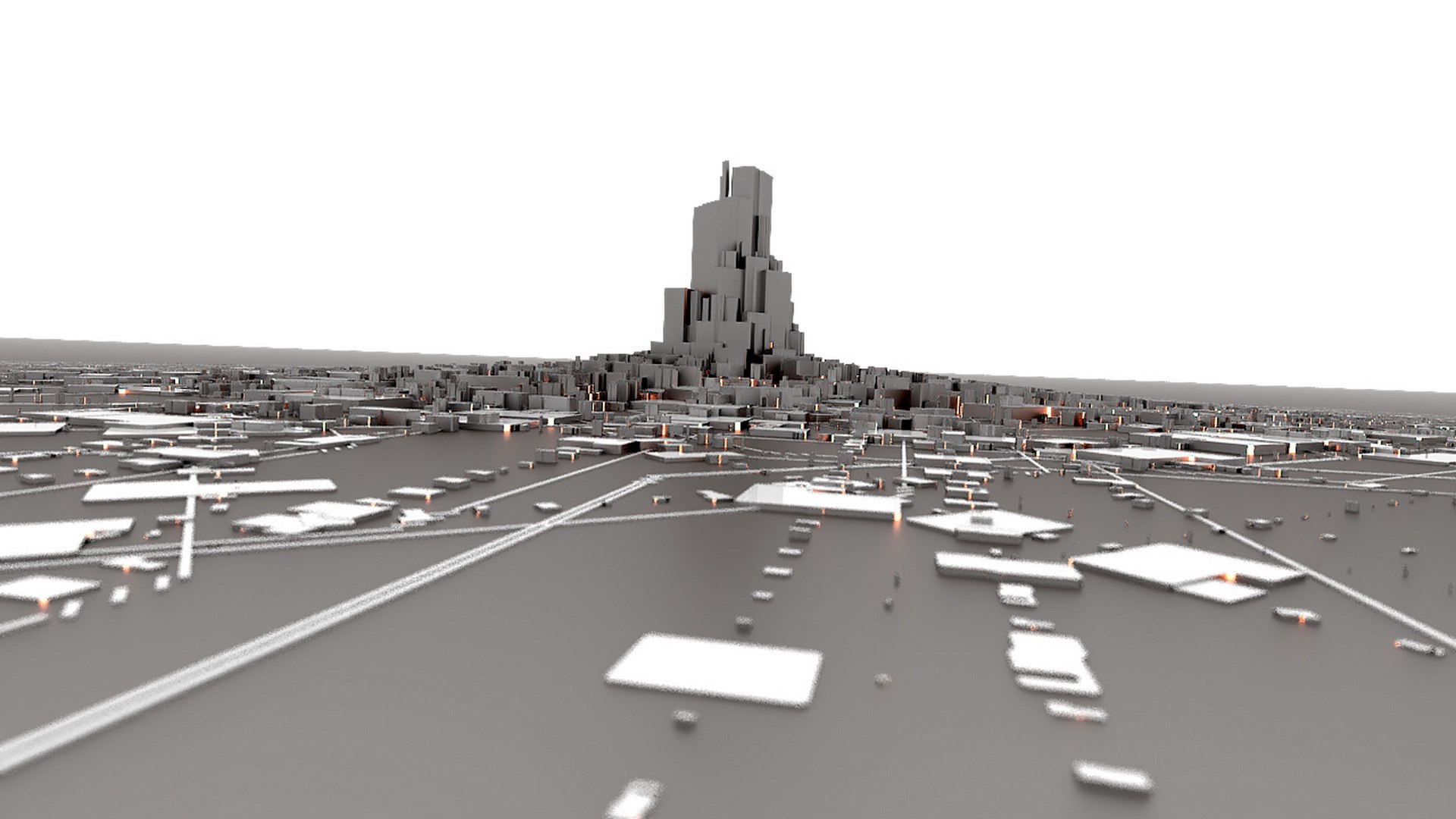 Greeble City 02 Alembic Sequence 3D Model - TurboSquid 2070066