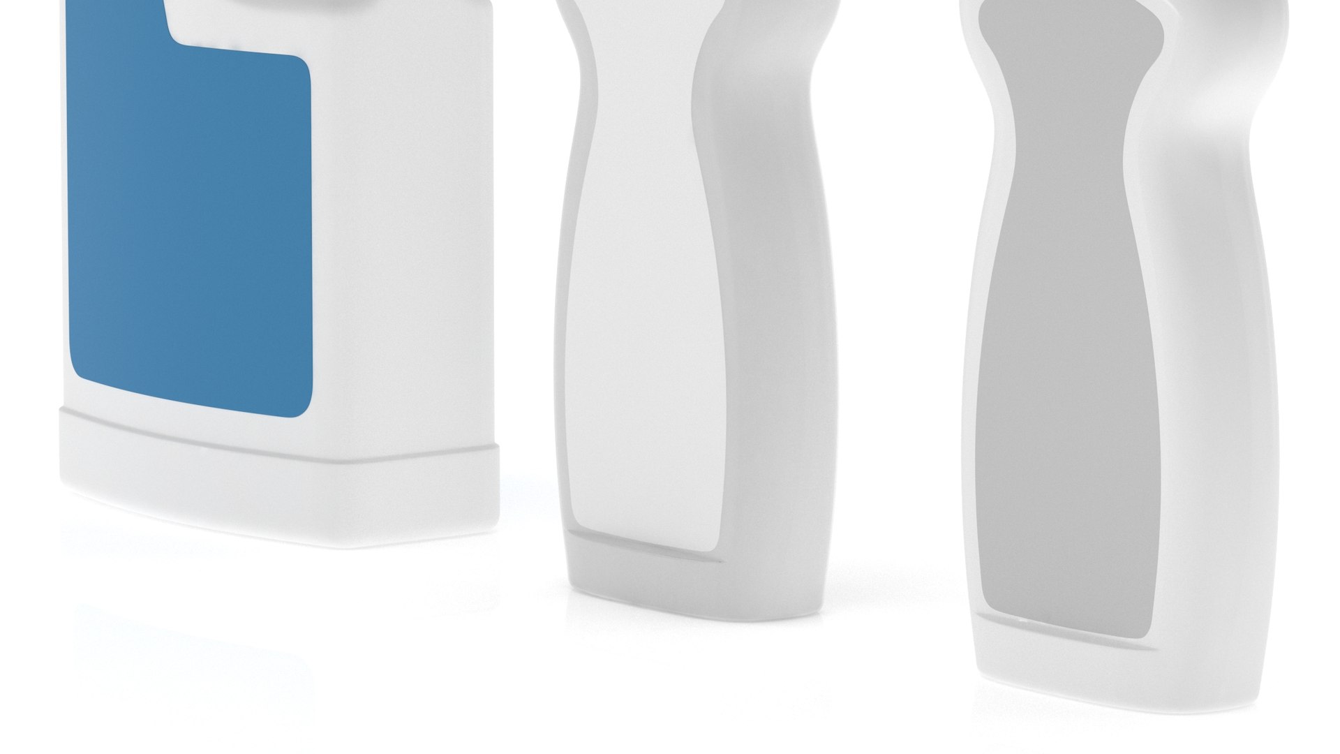 3D Model Bottles Generic Set - TurboSquid 2128129