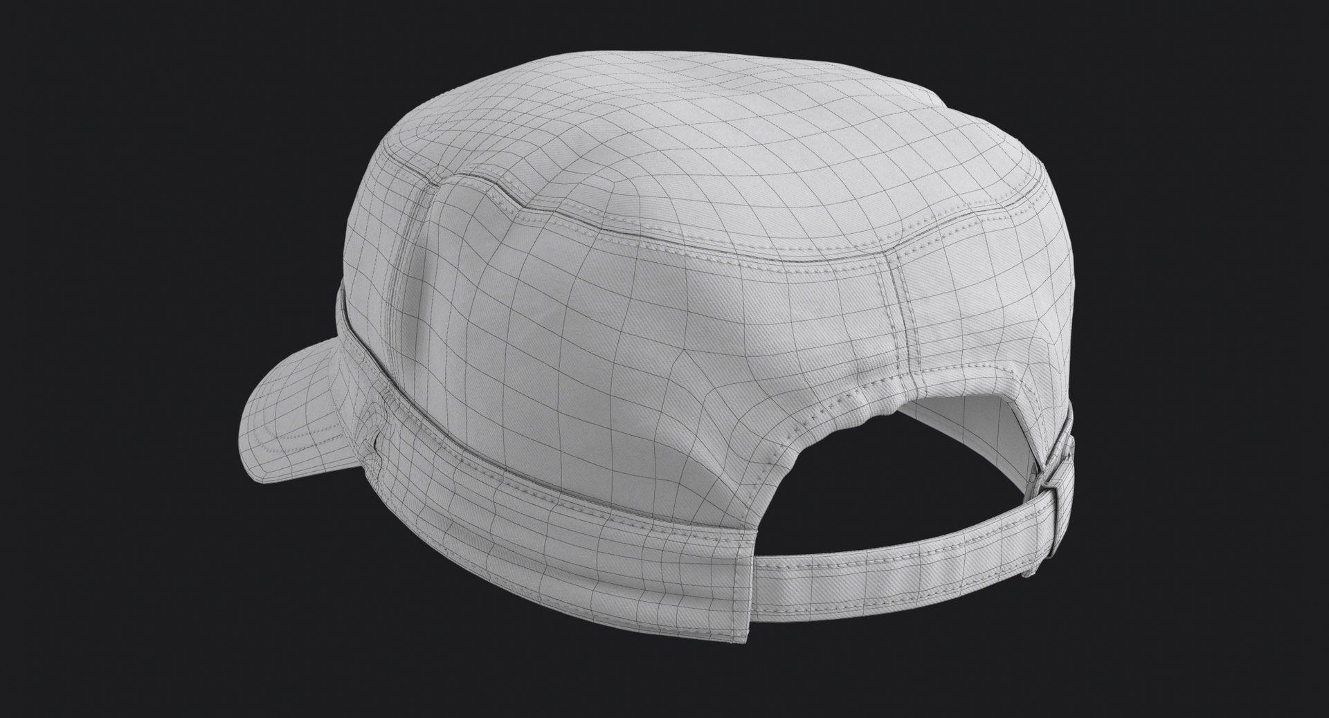 3D Model Baseball Cap Military - TurboSquid 1853846