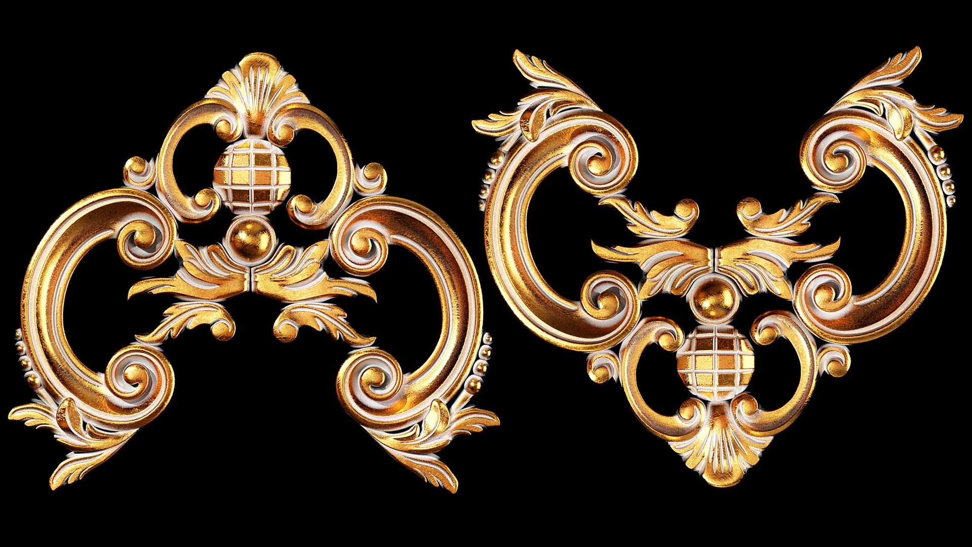 Classic Carved Model - TurboSquid 1700088