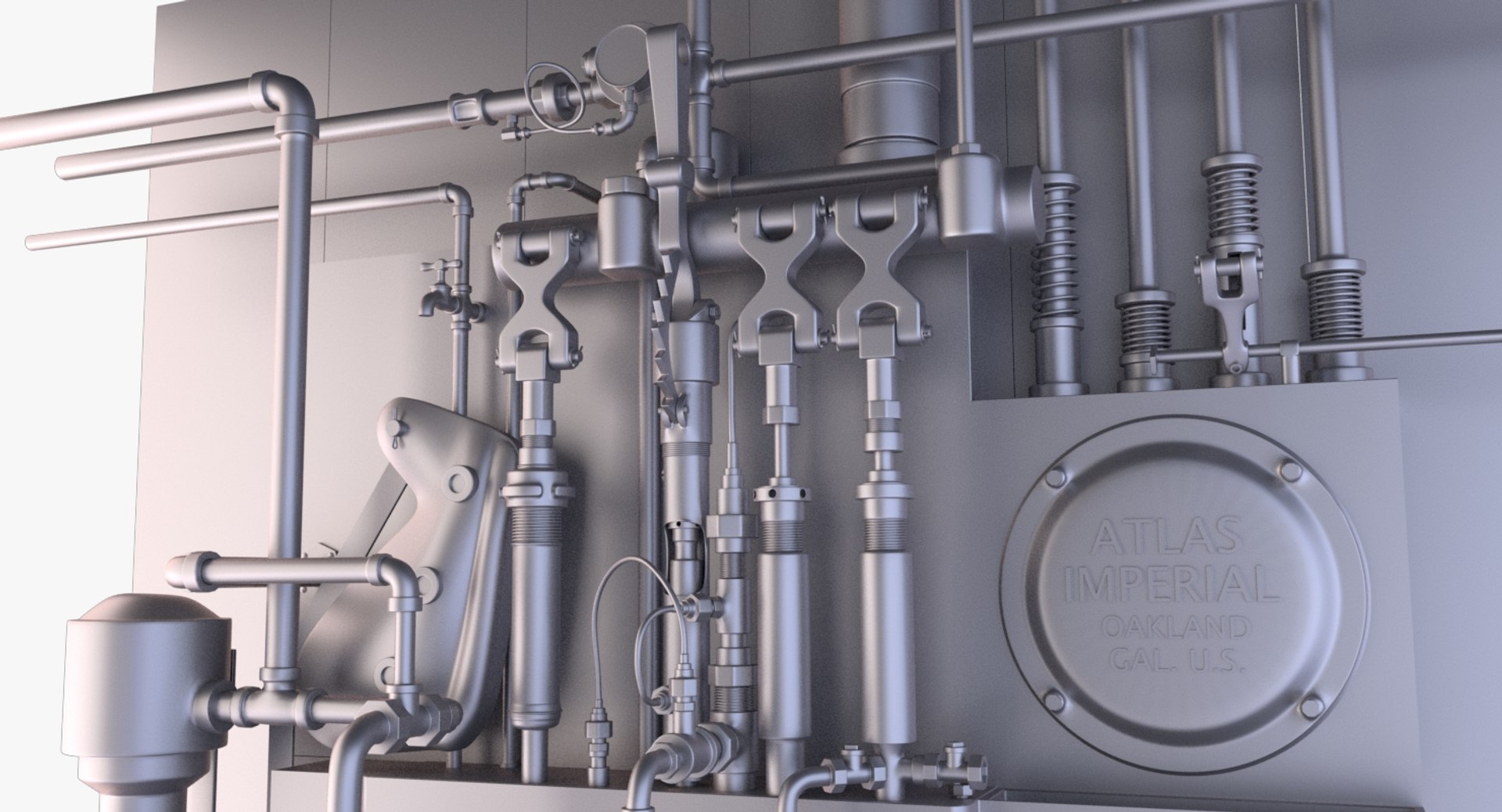 Industrial installation 3D model - TurboSquid 1300371