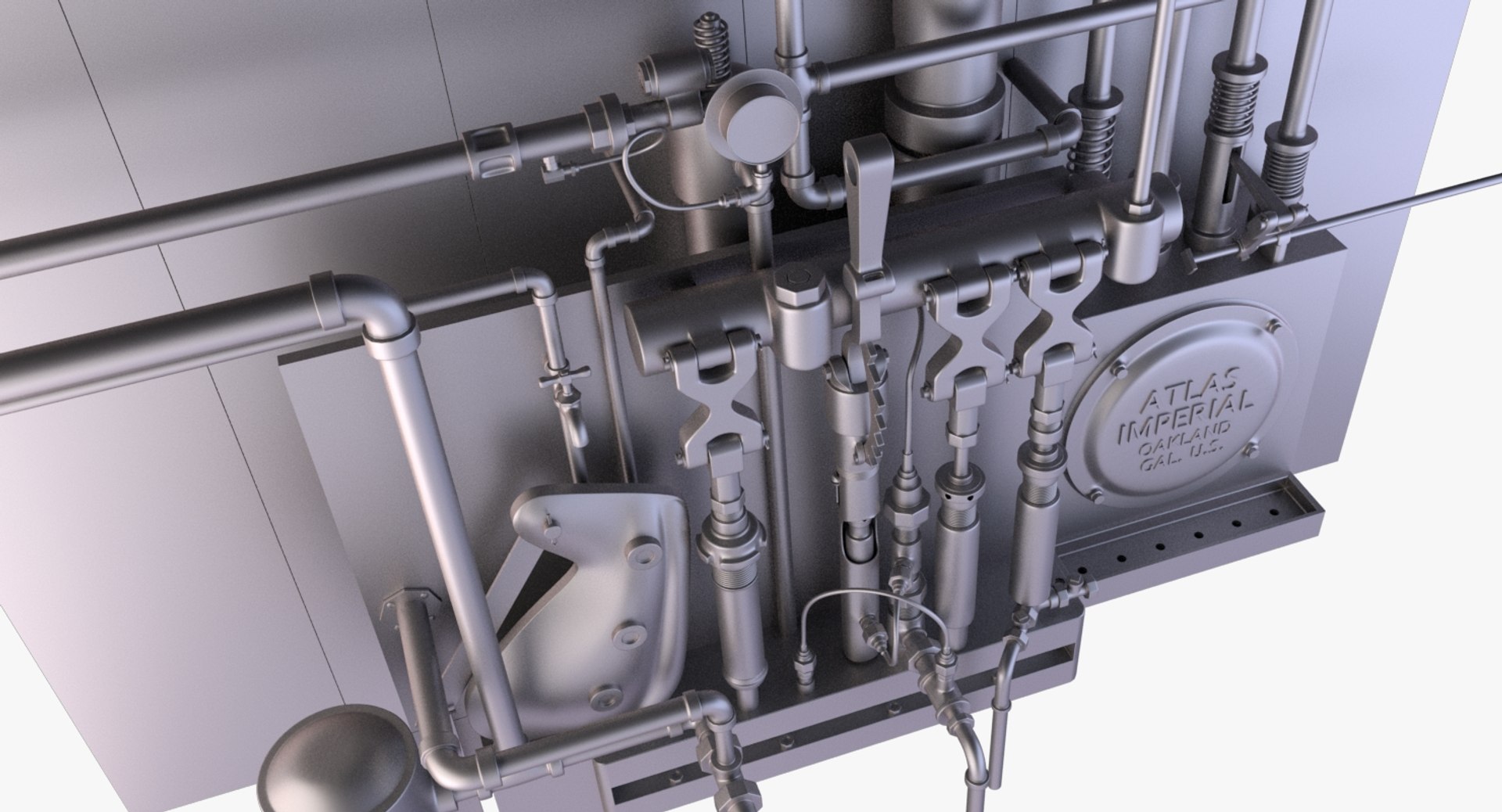 Industrial installation 3D model - TurboSquid 1300371