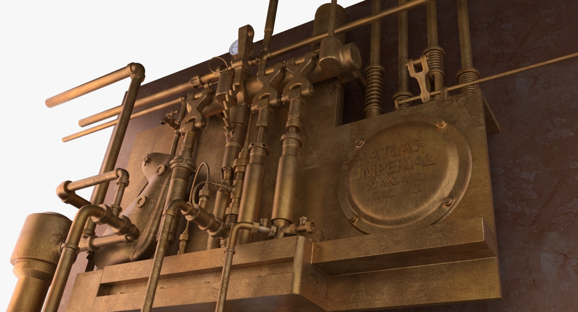 Industrial installation 3D model - TurboSquid 1300371