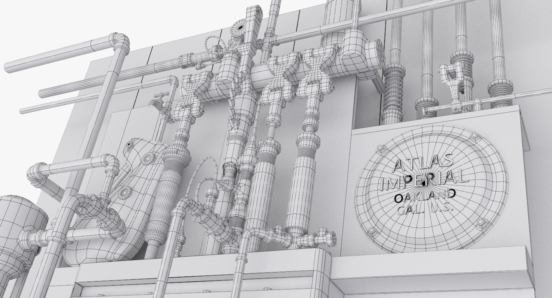 Industrial Installation 3D Model - TurboSquid 1300371