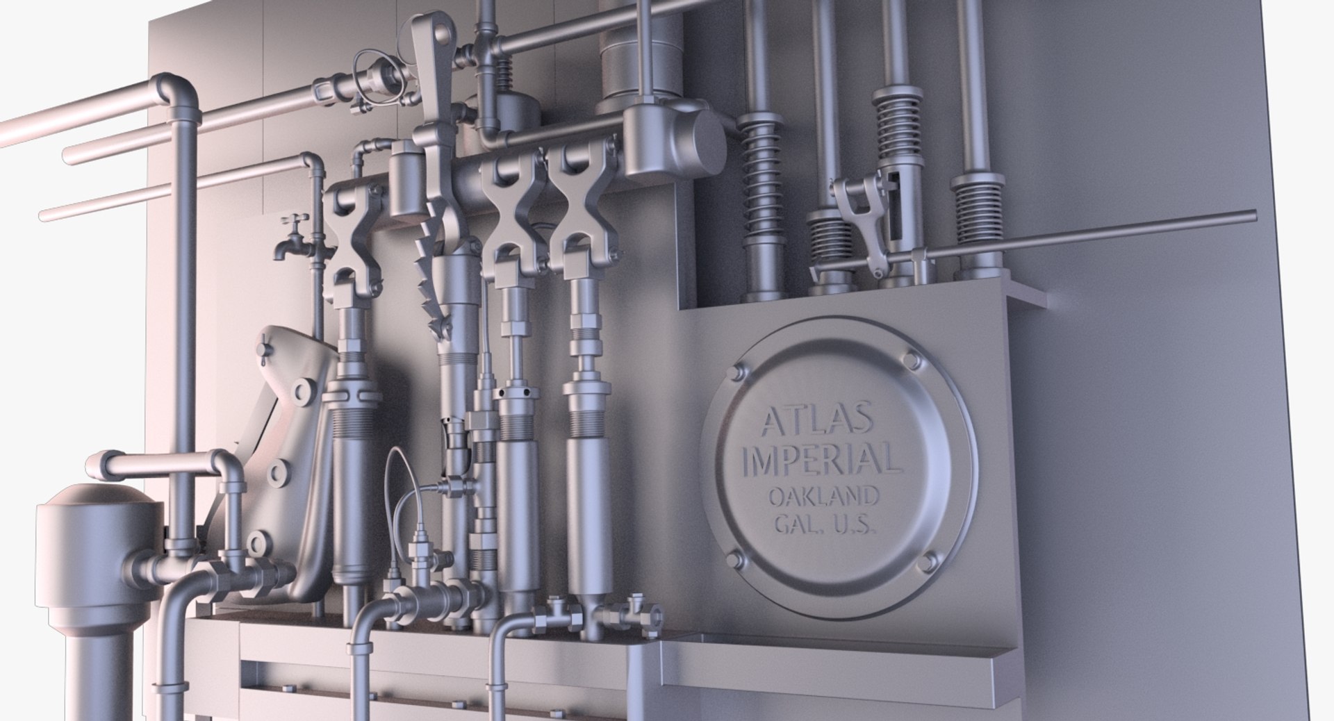 Industrial installation 3D model - TurboSquid 1300371