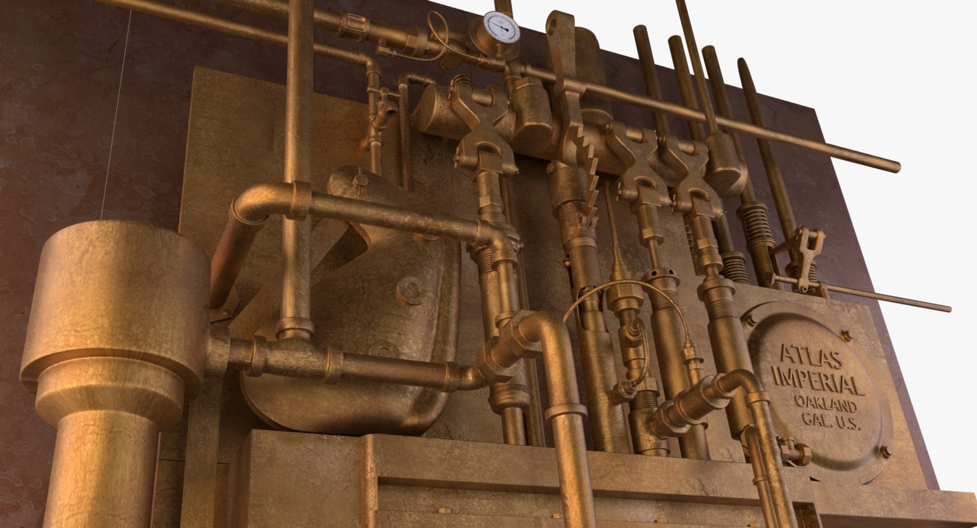 Industrial installation 3D model - TurboSquid 1300371