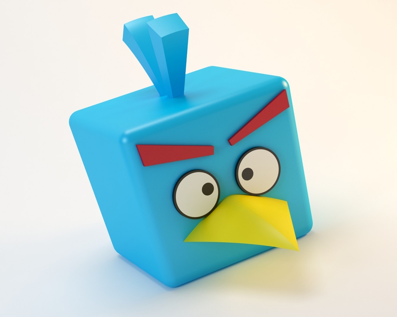 Angry Birds Pack 3d Model