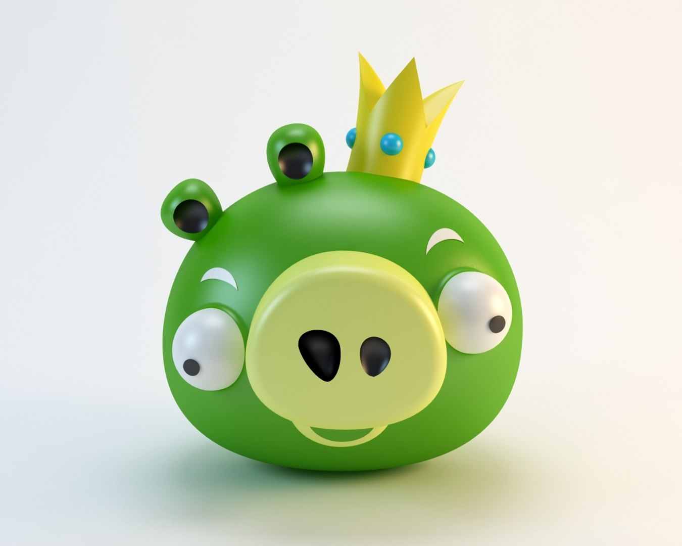 angry birds pack 3d model